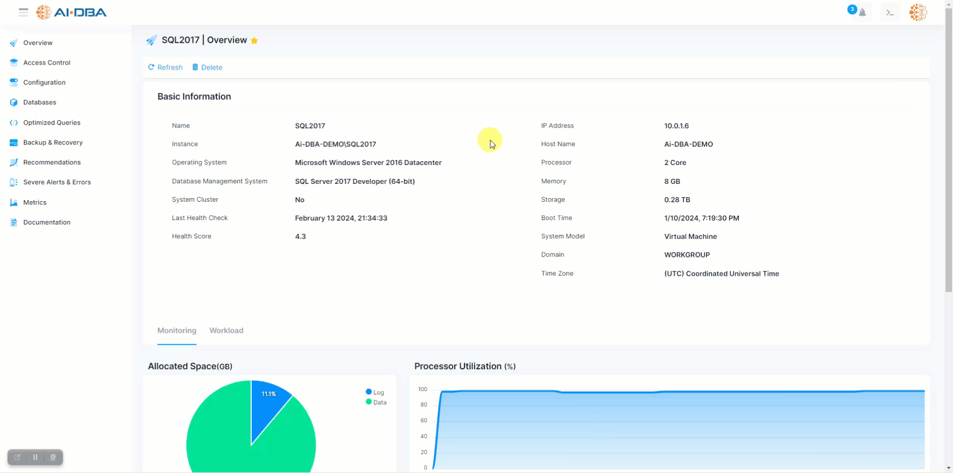 AI-DBA | Restore a Database