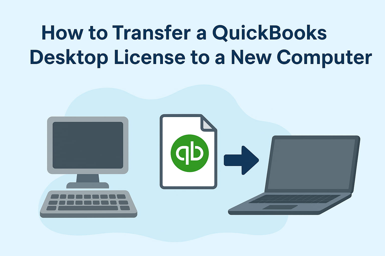 How to Transfer a QuickBooks Desktop License to a New Computer Easily